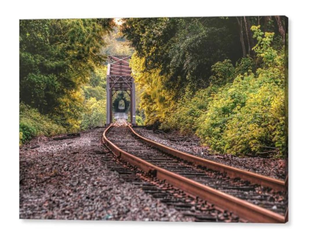 Cotter Arkansas Train Rail Tunnel, Ozark Mountains, Railroad Tracks ...