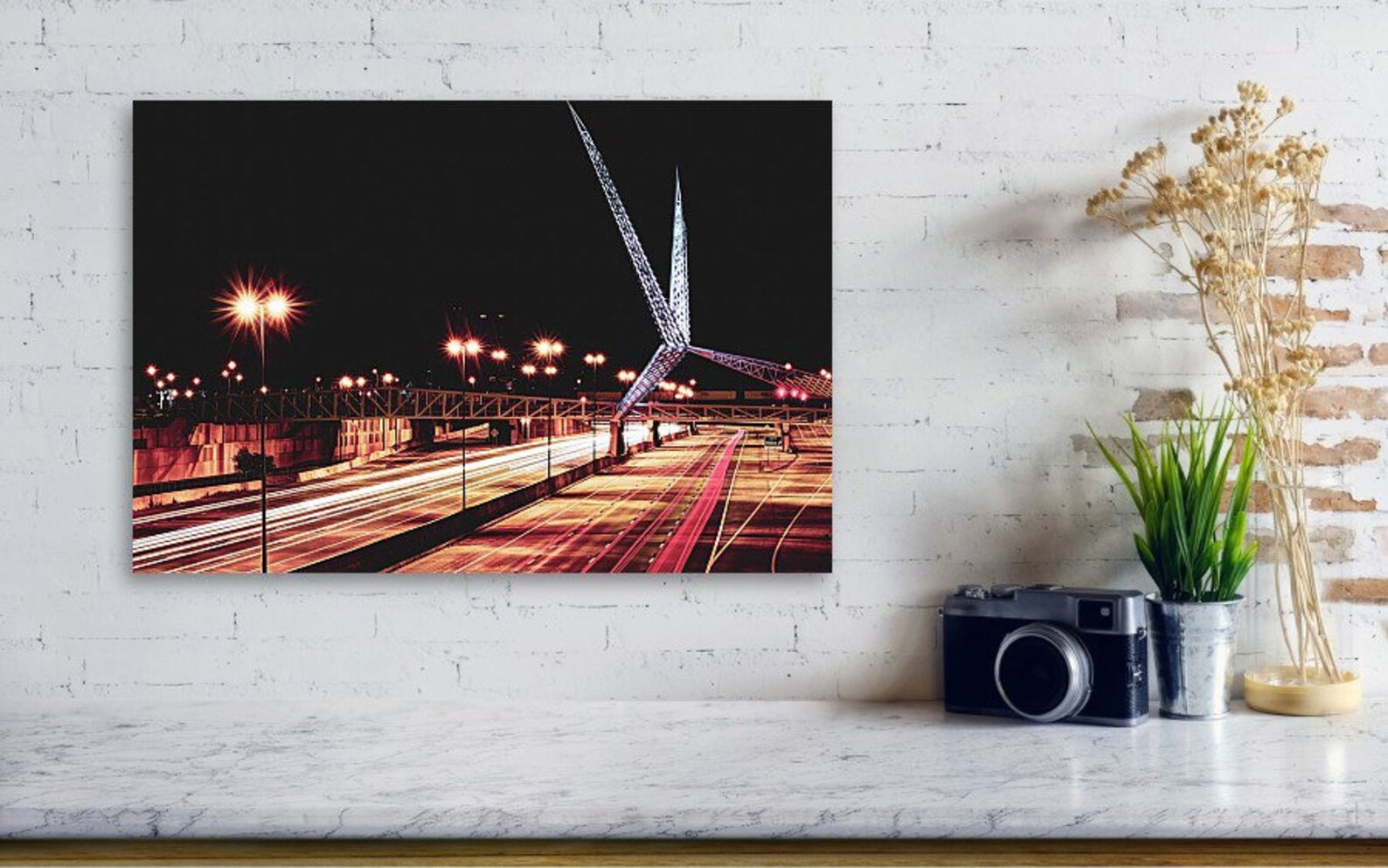 Skydance Pedestrian Bridge Oklahoma City Scissortail Bridge | Etsy