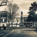Bentonville Arkansas Print, Downtown Square, Bentonville Cityscape ...