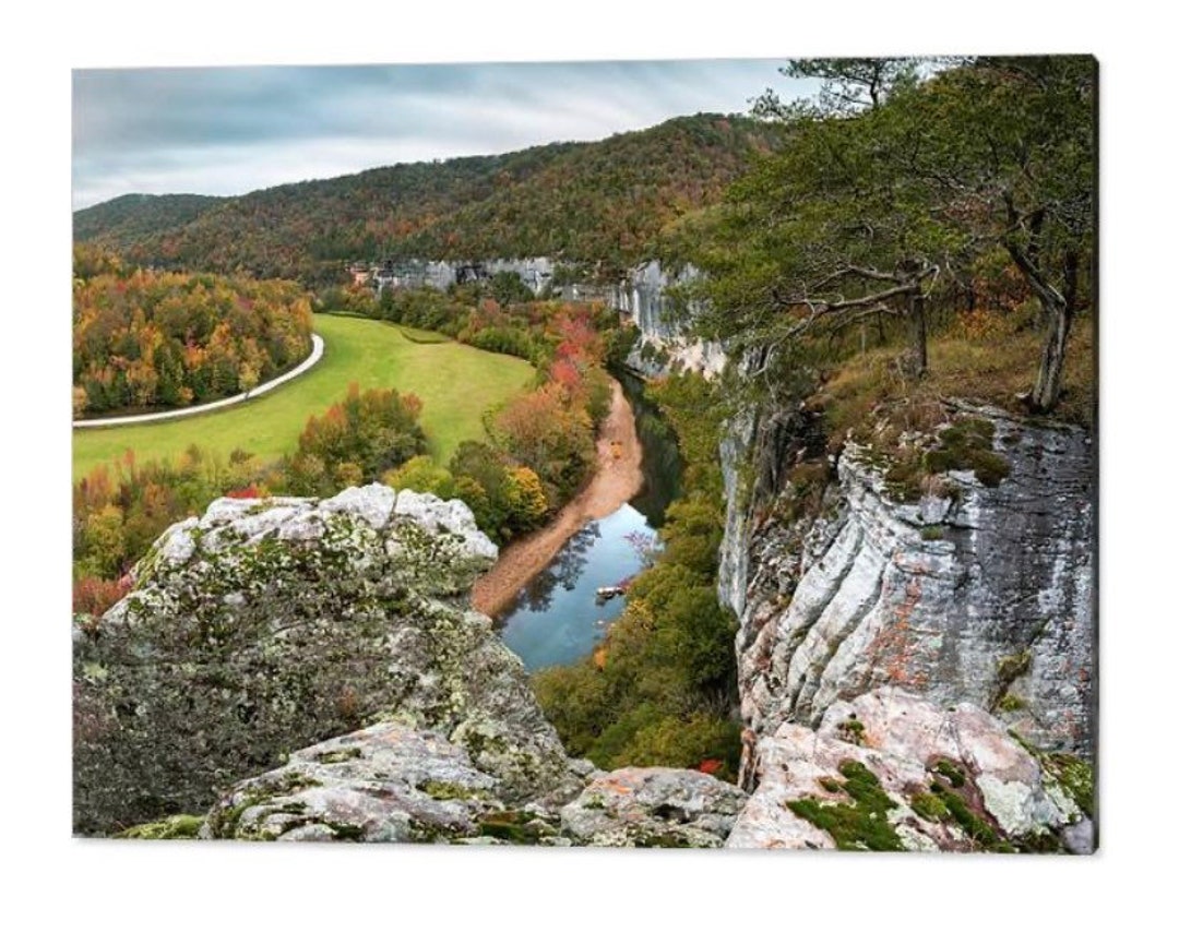 Roark Bluff Overlook, Autumn Prints, Buffalo National River, Scenic ...