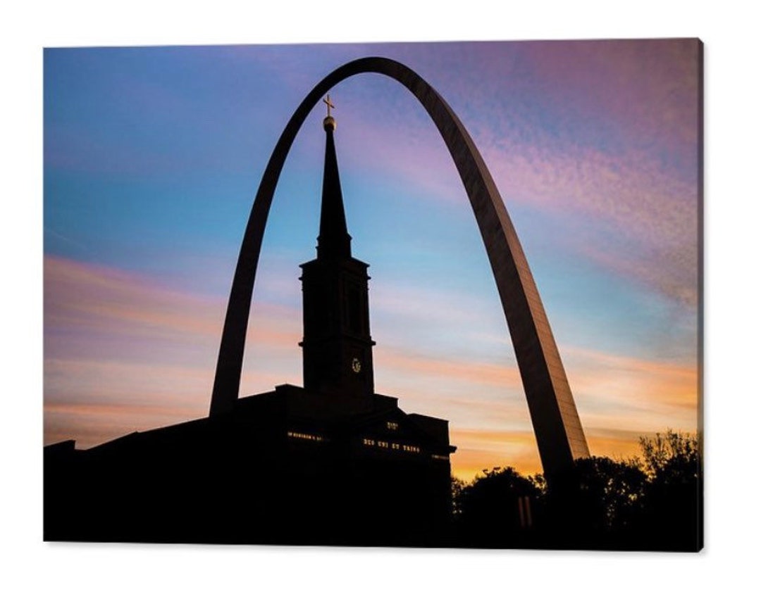 St Louis Arch Print, Saint Louis Architecture, Cityscape Art, Gateway ...