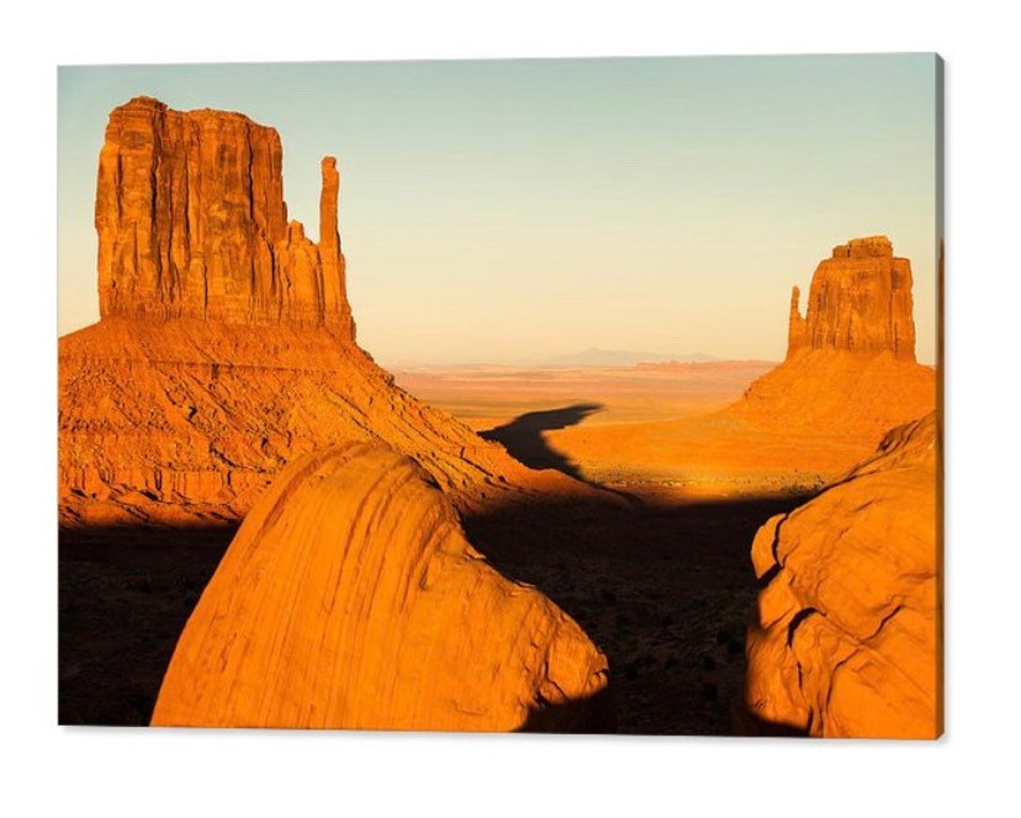 Monument Valley Print Utah Wall Art Western Landscape | Etsy