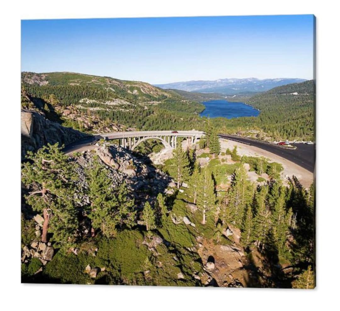 Donner Pass California, Summit Rainbow Bridge, Nature Prints, Landscape ...