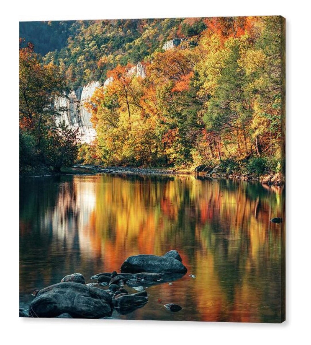 Roark Bluff Autumn Landscape Photography: Buffalo River, Ozark ...