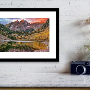 Maroon Bells, Autumn, Fall Foliage, Peak Color, Aspen Colorado ...