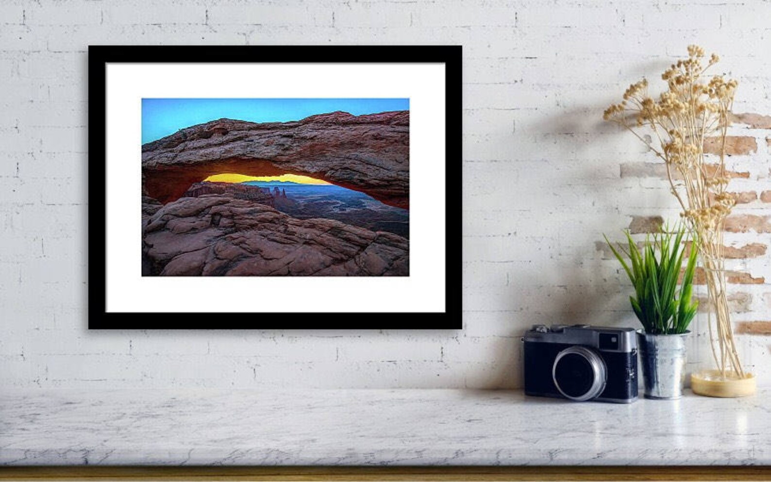 Utah Print Mesa Arch Landscape Wall Decor Canyonlands | Etsy