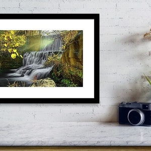 Mirror Lake Falls Waterfall, Blanchard Springs Recreation Area ...