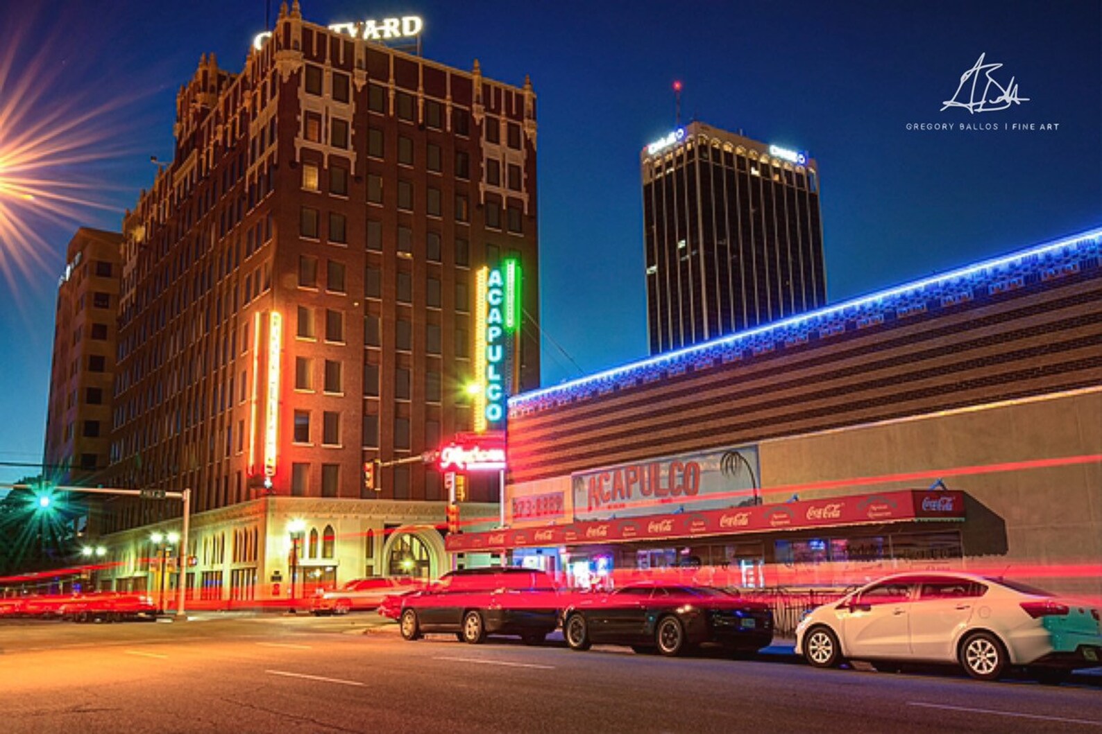 Amarillo Texas Skyline Wall Art Print Amarillo Wall Decor - Etsy