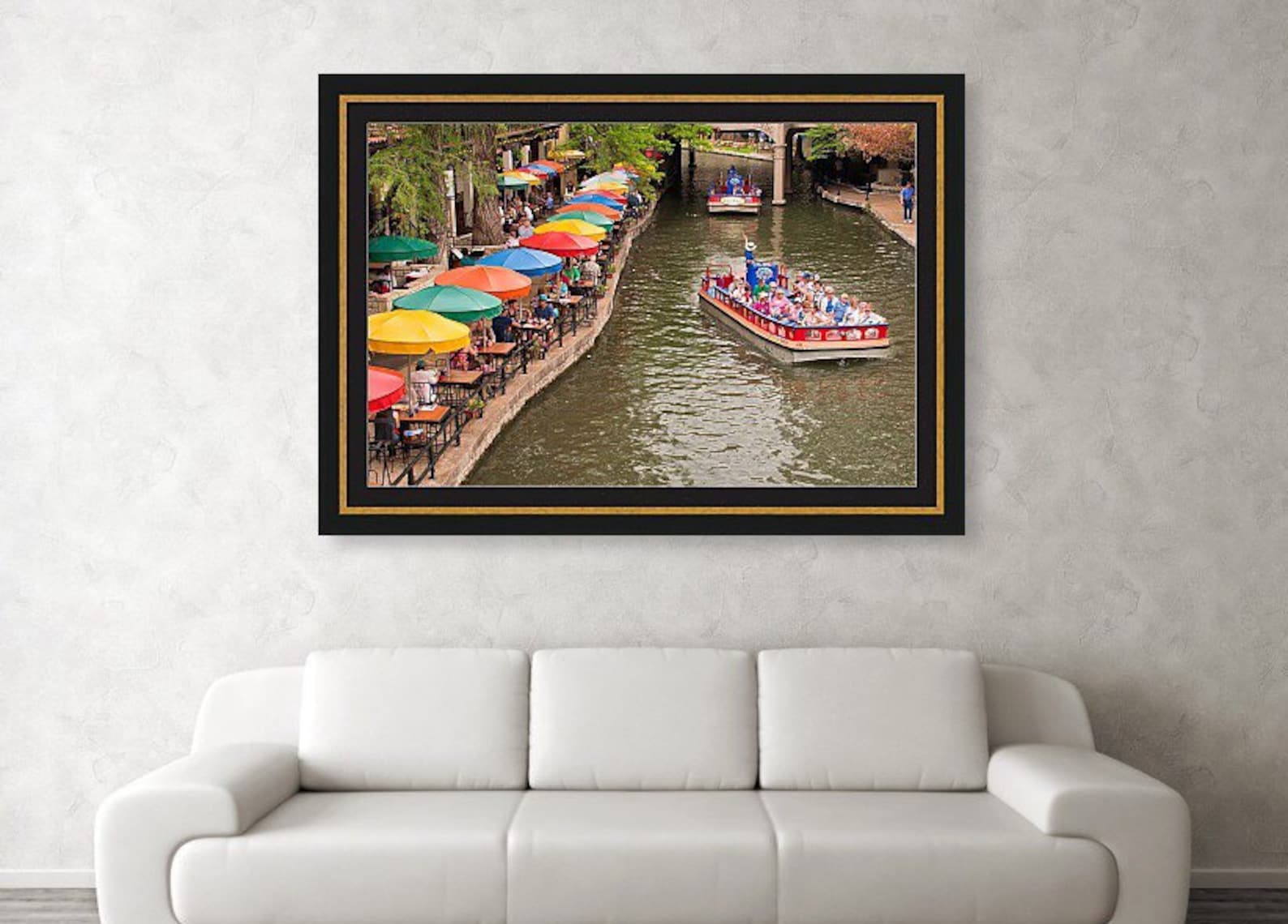 San Antonio Print Riverwalk Wall Art San Antonio River Walk | Etsy