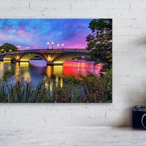 Weeks Footbridge, Boston, Cambridge, Charles River, New England ...