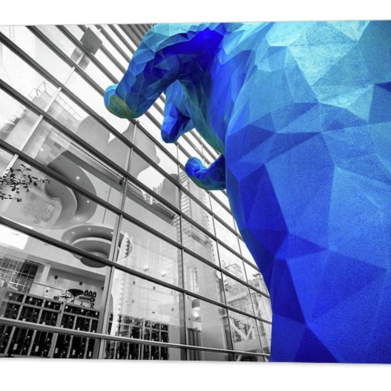 Denver Blue Bear Art - Etsy