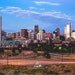 Denver Skyline Print, Denver Wall Art, Colorado Cityscape, Speer Bridge ...