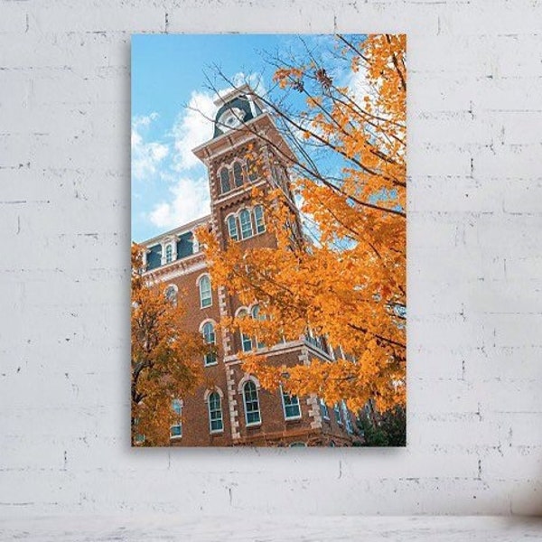 Old Main Arkansas Canvas - Etsy