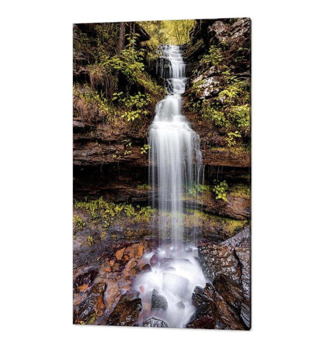 Devils Den State Park Waterfall Print: Ozark Mountain Wall Art - Etsy