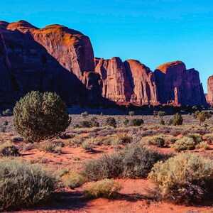 Arizona Landscape Wall Art Print - Monument Valley Monolith Panorama ...