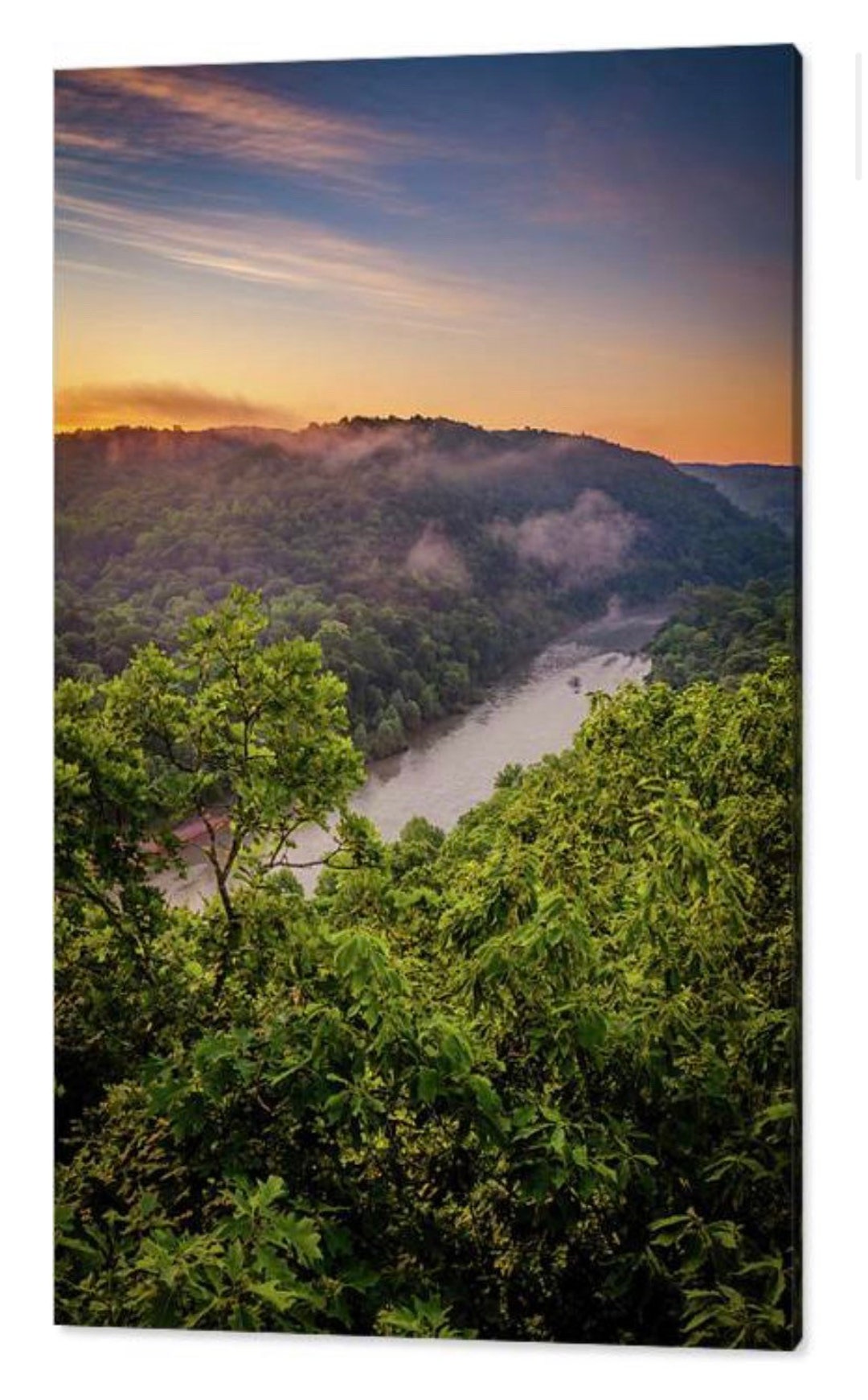 Buffalo Point, Scenic Overlook, Buffalo National River, Ozark Mountains ...