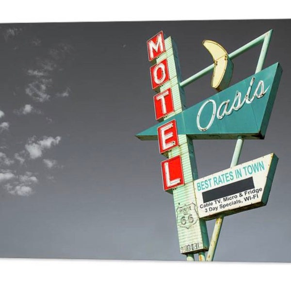 Neon Motel Sign - Etsy