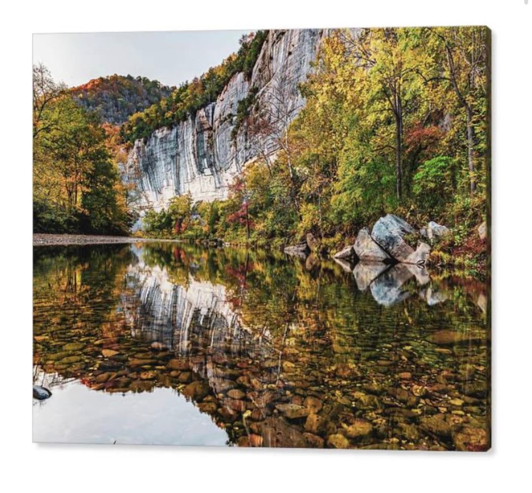 Arkansas Roark Bluff, Buffalo National River, Ozark Mountains, Autumn ...