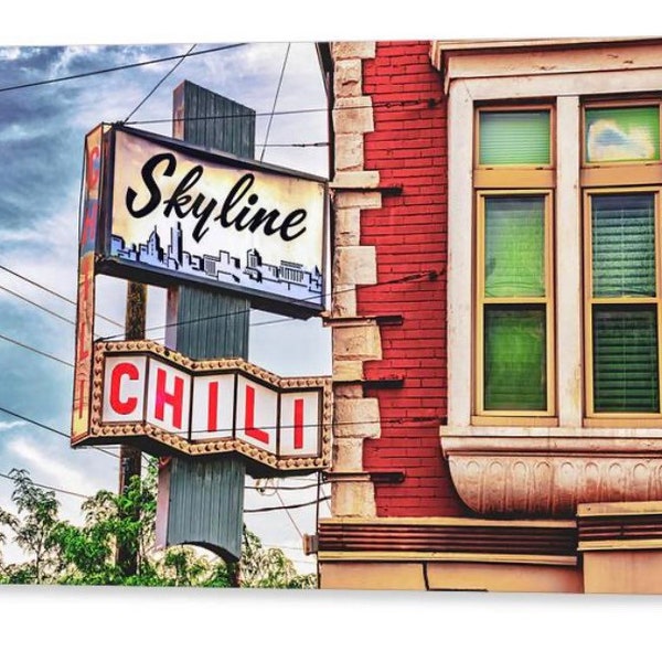 Skyline Chili Sign - Etsy