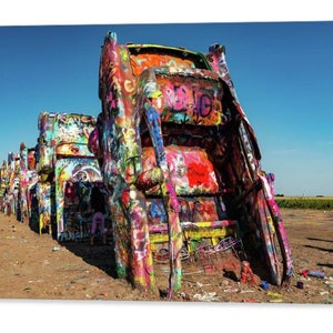 Amarillo Texas, Rt 66 Icon, Cadillac Ranch, Iconic Landmark, Panhandle ...