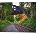 Cotter Concrete Arch Bridge, Arkansas, Ozark Mountains, Railroad Tracks ...
