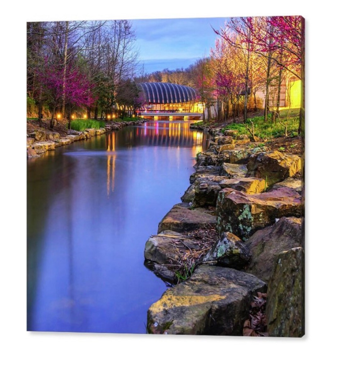 Crystal Bridges Museum Print: Bentonville Arkansas Spring Landscape - Etsy