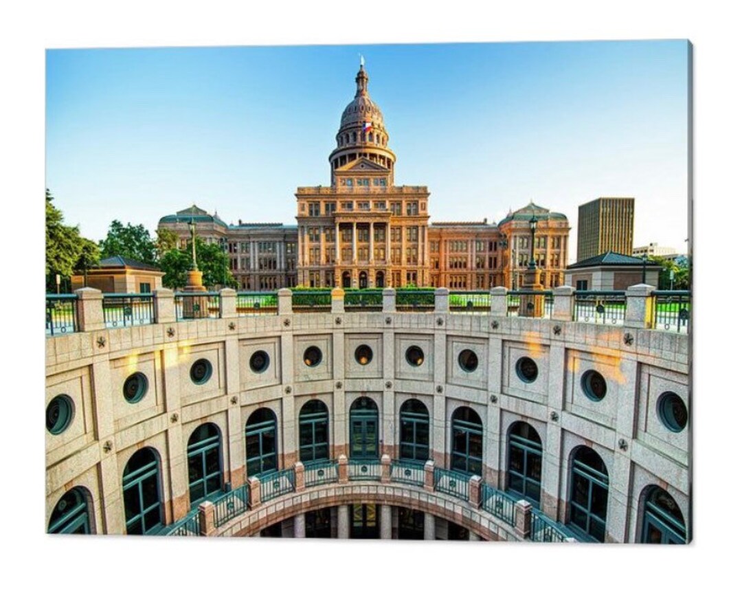 Texas State Capitol, Austin Texas Print, Texas Capitol Art, Austin ...