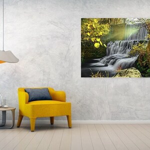 Mirror Lake Falls Waterfall, Blanchard Springs Recreation Area ...