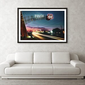 Tulsa Oklahoma, Route 66, Western Gateway Arch, Broken Arrow, Light ...