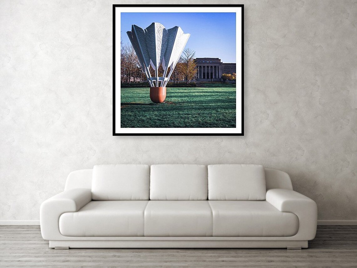 Kansas City Shuttlecock Print Kansas City Architecture | Etsy