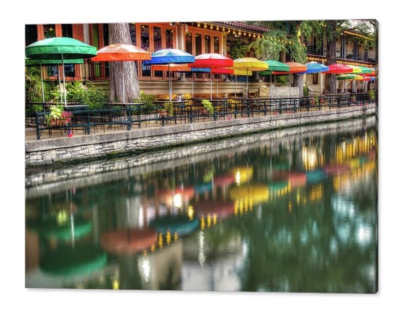 San Antonio Riverwalk San Antonio Texas Texas Wall Art Wall - Etsy