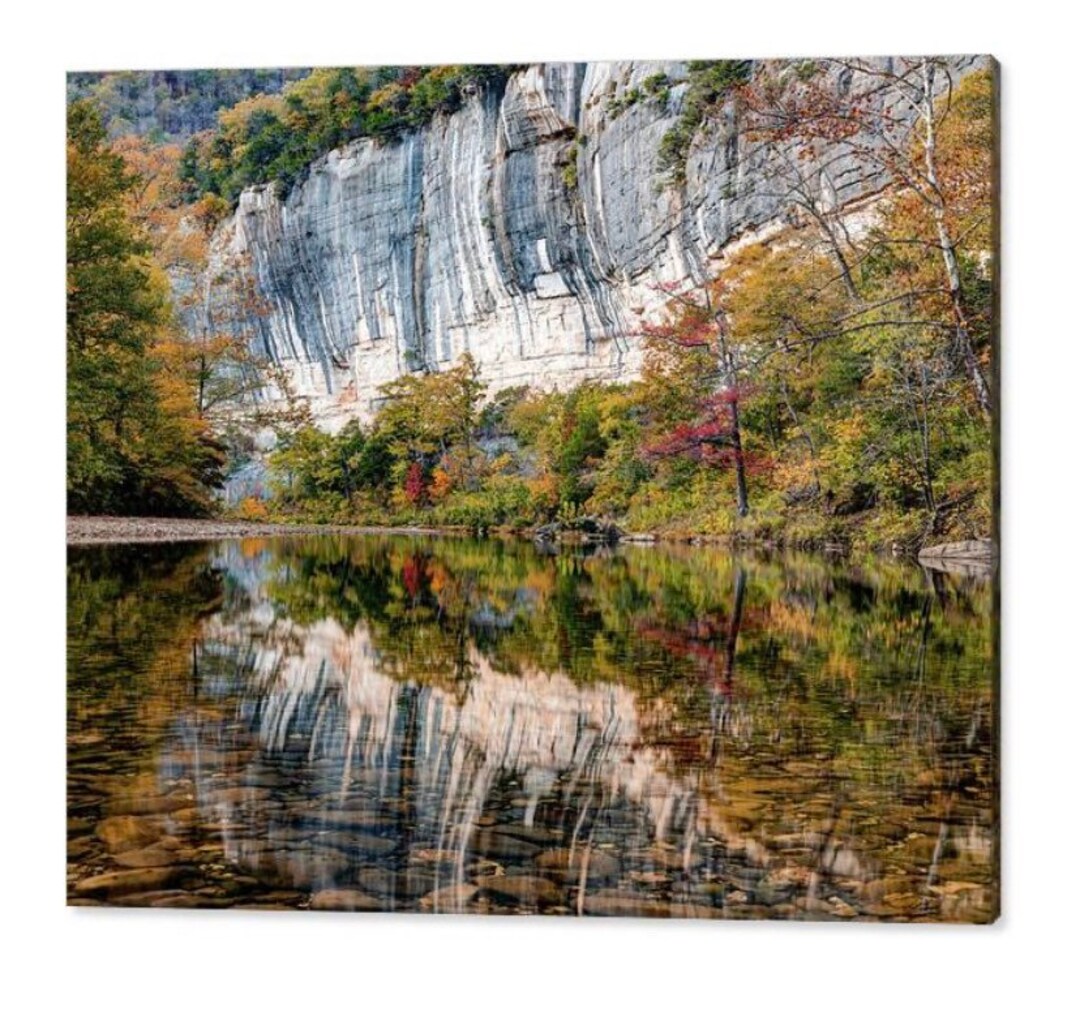 Roark Bluff, Buffalo National River, Ozark Mountains, Autumn Landscape ...