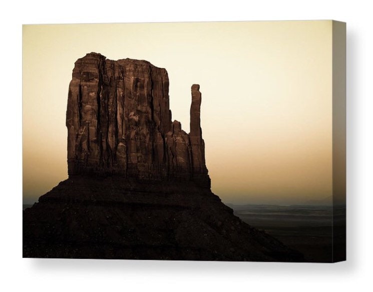 Monument Valley Wall Art Landscape Print Rustic Landscape | Etsy