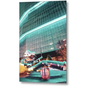 Dallas Traveling Man, Dallas Texas Wall Art, Waiting on Train, Dallas ...