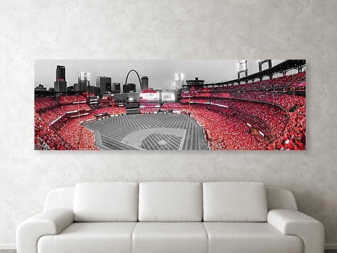 Ballpark Dreams, Saint Louis, Baseball Stadium Panorama, Panoramic ...