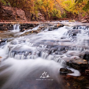 Dublin Ohio River, Hayden Falls River, Autumn Landscape, Columbus Ohio ...