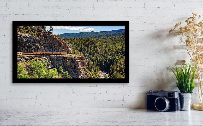 Durango Train Railway High Line San Juan Mountains Mountain - Etsy