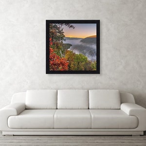 Hawksbill Crag Sunrise, Whitaker Point, Autumn, Fall Foliage, Northwest ...