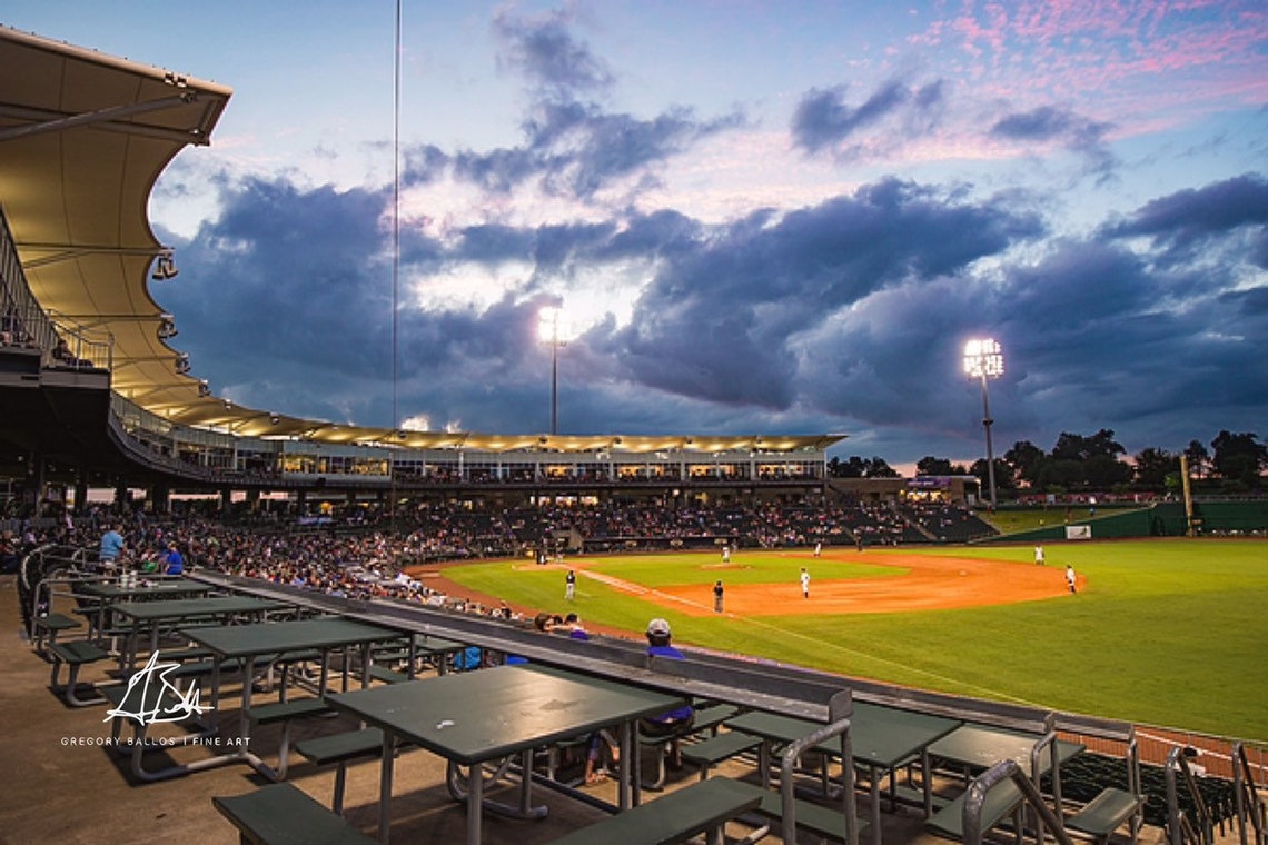 Northwest Arkansas Ballpark Sunset Photograph: Springdale Baseball ...