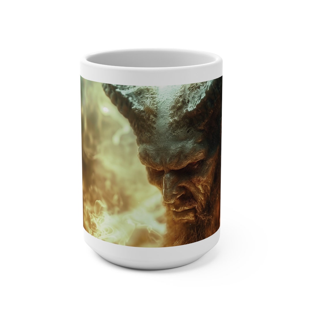 Large Ceramic Mug 15oz Xaphan Fallen Angel Demons - Etsy