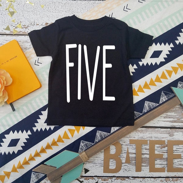 Turning Five - Etsy