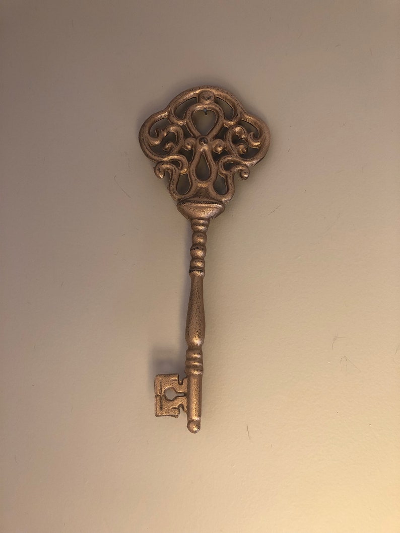 Key Decor Cast Iron Key Key Wall Hanging Rustic Key | Etsy