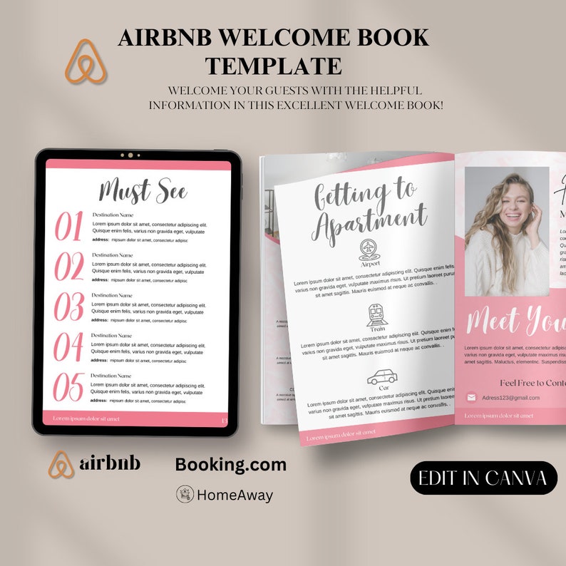 Ultimate Airbnb Host Bundle, Editable Airbnb Signs, Cleaning Checklists ...