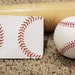 Youth White Leather Baseball Seam Wallet - Etsy