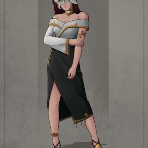 Custom Character Art - Full Color - Dnd, Fantasy, RPG - Etsy