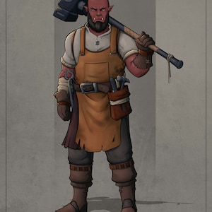 Custom Character Art - Full Color - Dnd, Fantasy, RPG - Etsy