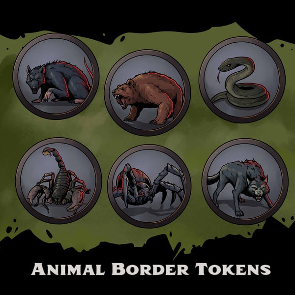 Top Down Vtt Tokens - Etsy