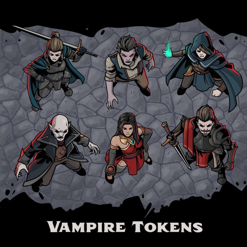 Top Down Vtt Tokens - Etsy