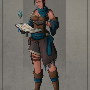 Custom Character Art - Full Color - Dnd, Fantasy, RPG - Etsy