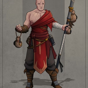 Custom Character Art - Full Color - Dnd, Fantasy, RPG - Etsy